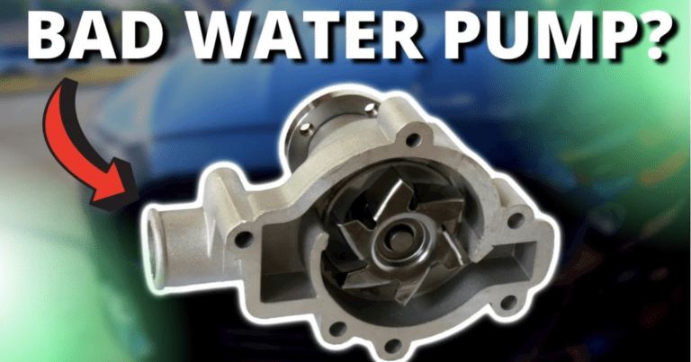 7 Common Symptoms of a Bad Water Pump: Causes, Location, and Fixes ...