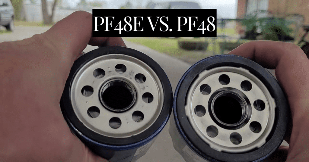 PF48E or PF48? Choosing the Right Oil Filter – Mechanic Times