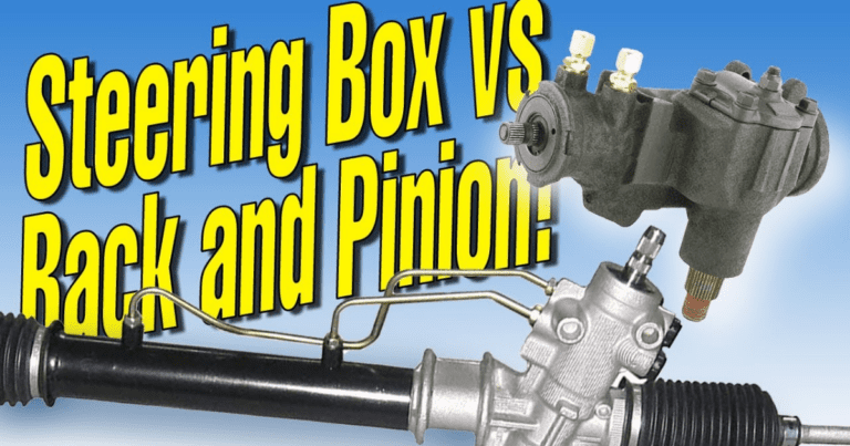 Steering Gear Box vs Rack and Pinion: Which Is Better? – Mechanic Times